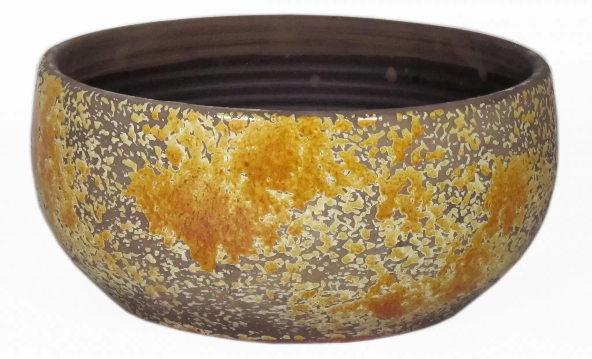 BELA ARTE Schaal luuk d28h13cm oker - GroenRijk Beneden Leeuwen | Een ...