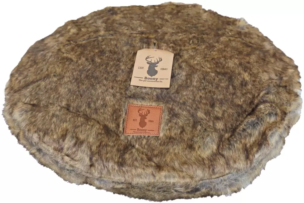 BOONY Ligkussen rond grizzly brown 45cm - GroenRijk Beneden Leeuwen ...