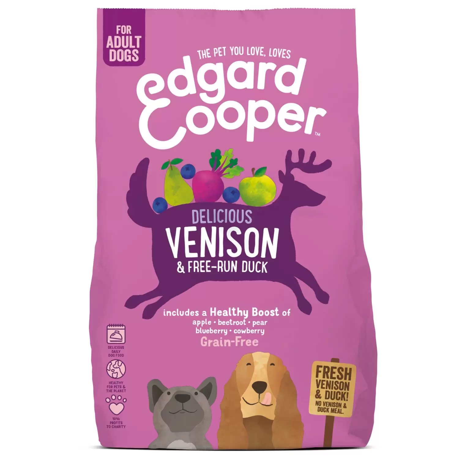 Edgar&Cooper Hond brok hert 2,5kg - GroenRijk Beneden Leeuwen | Een ...