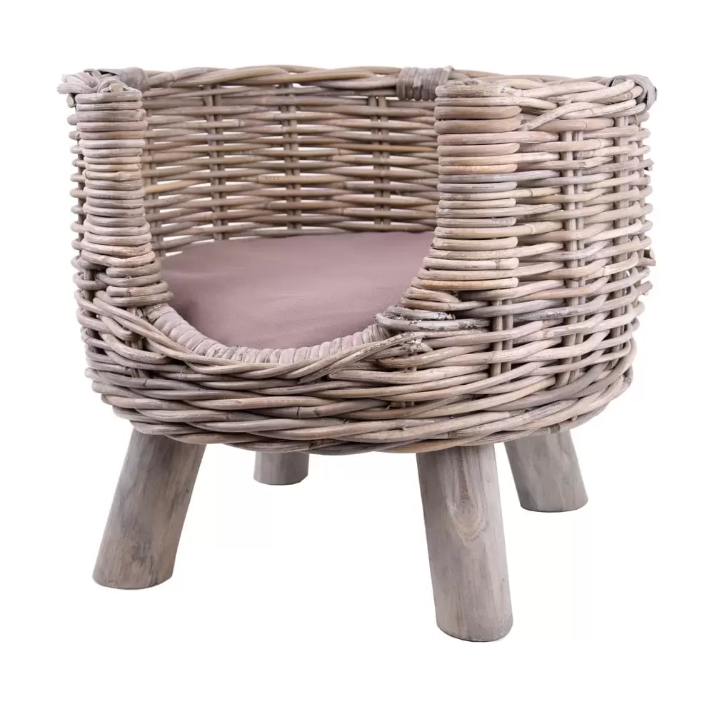 Kattenmand op poten d42h37+kussen - GroenRijk Beneden Leeuwen | Een ...