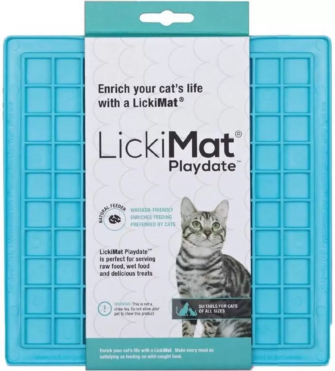 Likmat playdate kat turquoise 20cm - GroenRijk Beneden Leeuwen | Een ...