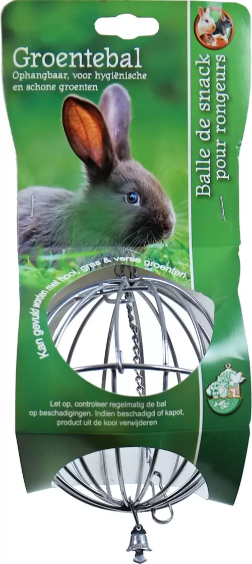 Metalen hooi/groenvoer bal+bel 11cm - GroenRijk Beneden Leeuwen | Een ...