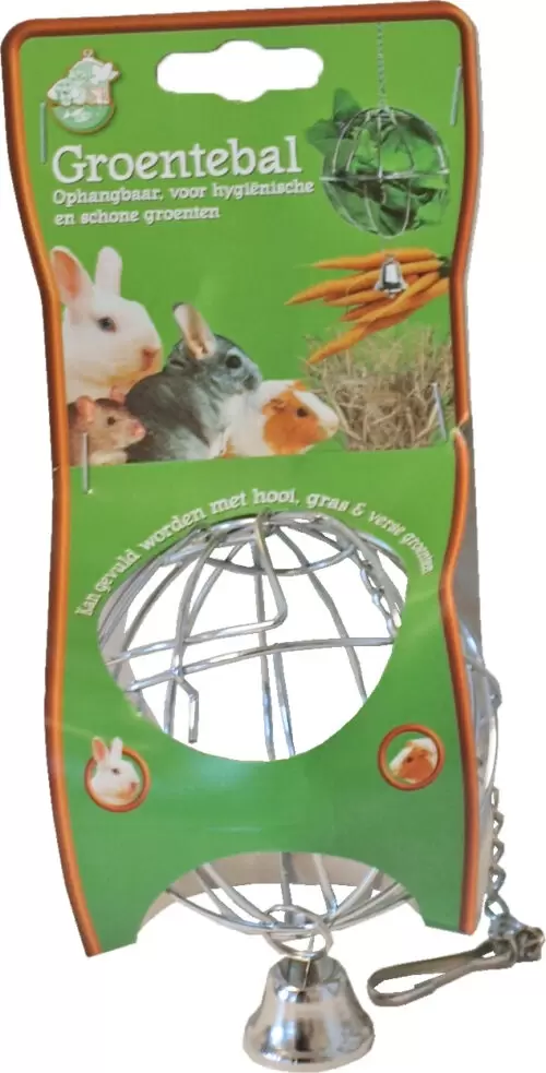 Metalen hooi/groenvoer bal+bel 8cm - GroenRijk Beneden Leeuwen | Een ...